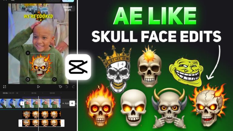 Skull Emoji Editing in CapCut – Viral Reel Tutorial 2026 - Ka Production